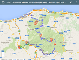 Sicily - The Madonie nature reserve: Fairytale Mountain Villages ...