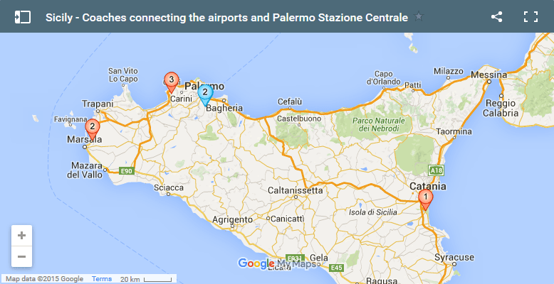 Sicily - Airport transfers and coach trips