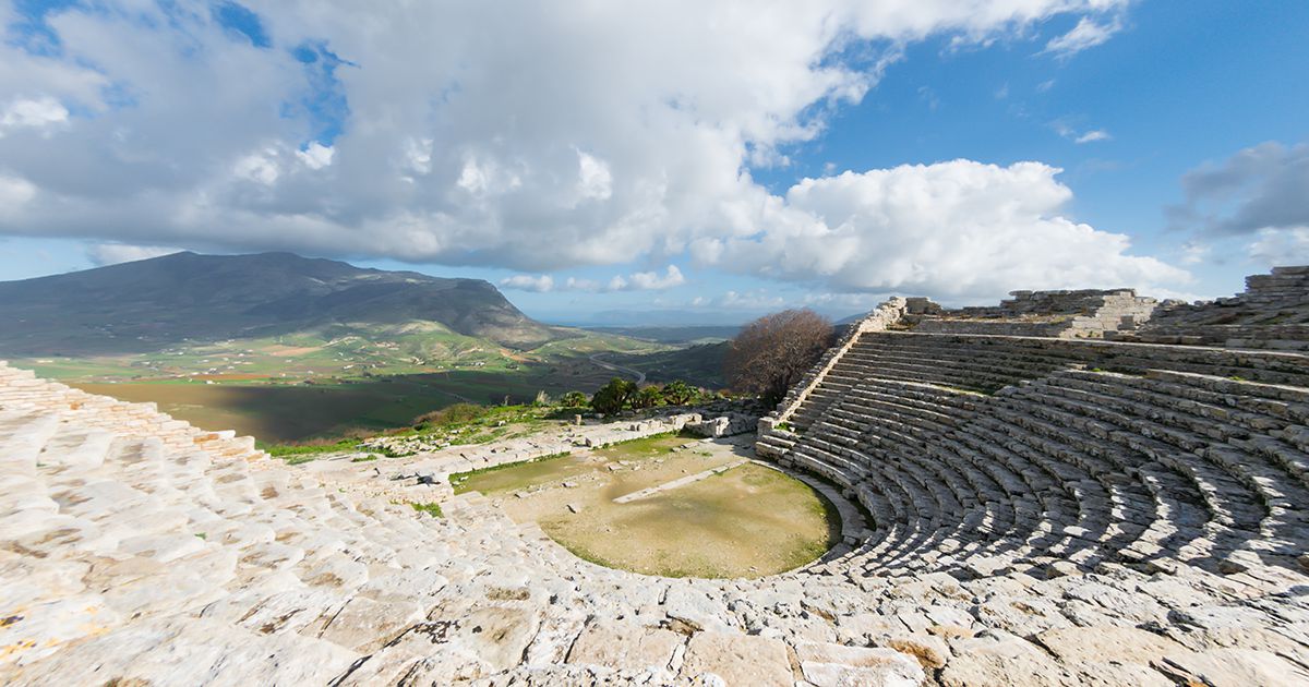 Sizilien + Segesta: das schönste griechische Theater der Welt